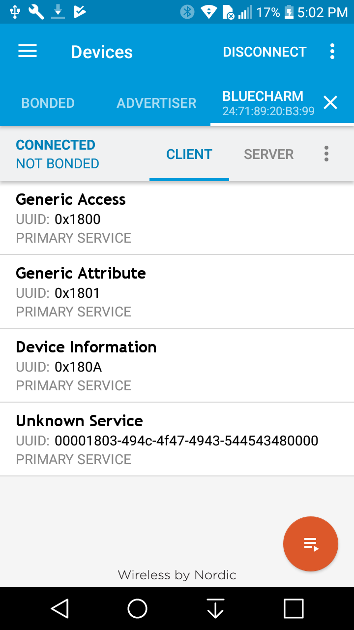 How to configure your BC068 beacon using nRF Connect app – Blue Charm Beacons