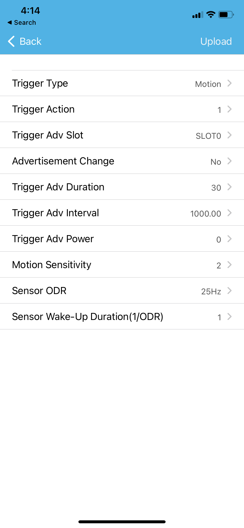 11 trigger details – iOS – Blue Charm Beacons