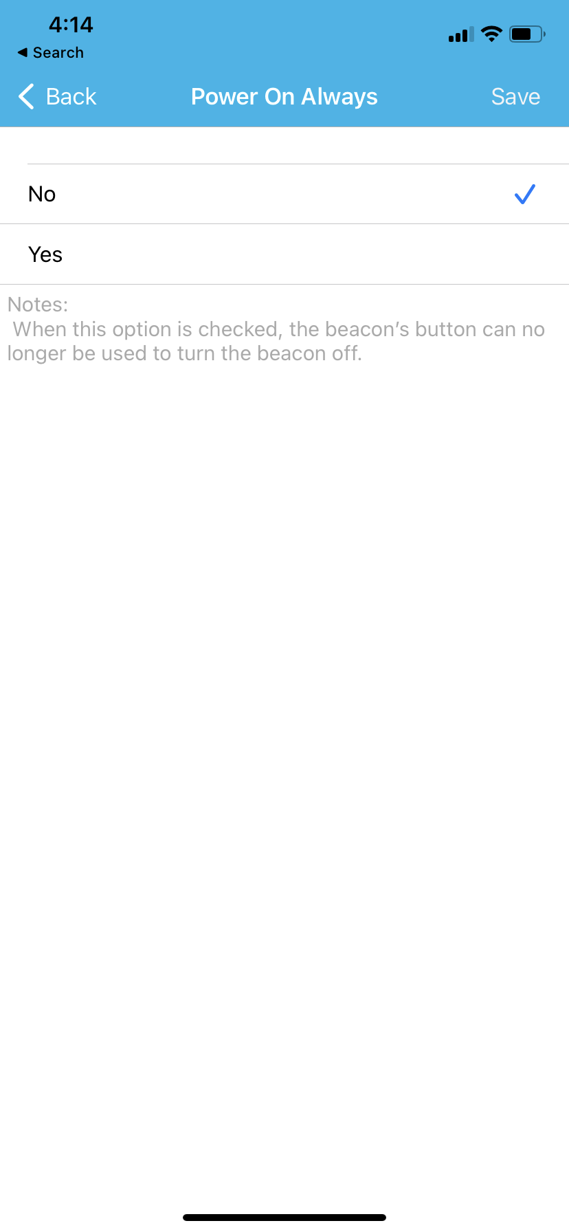 BC04P Beacon – Deep Dive into the Configuration Screens – Blue Charm Beacons