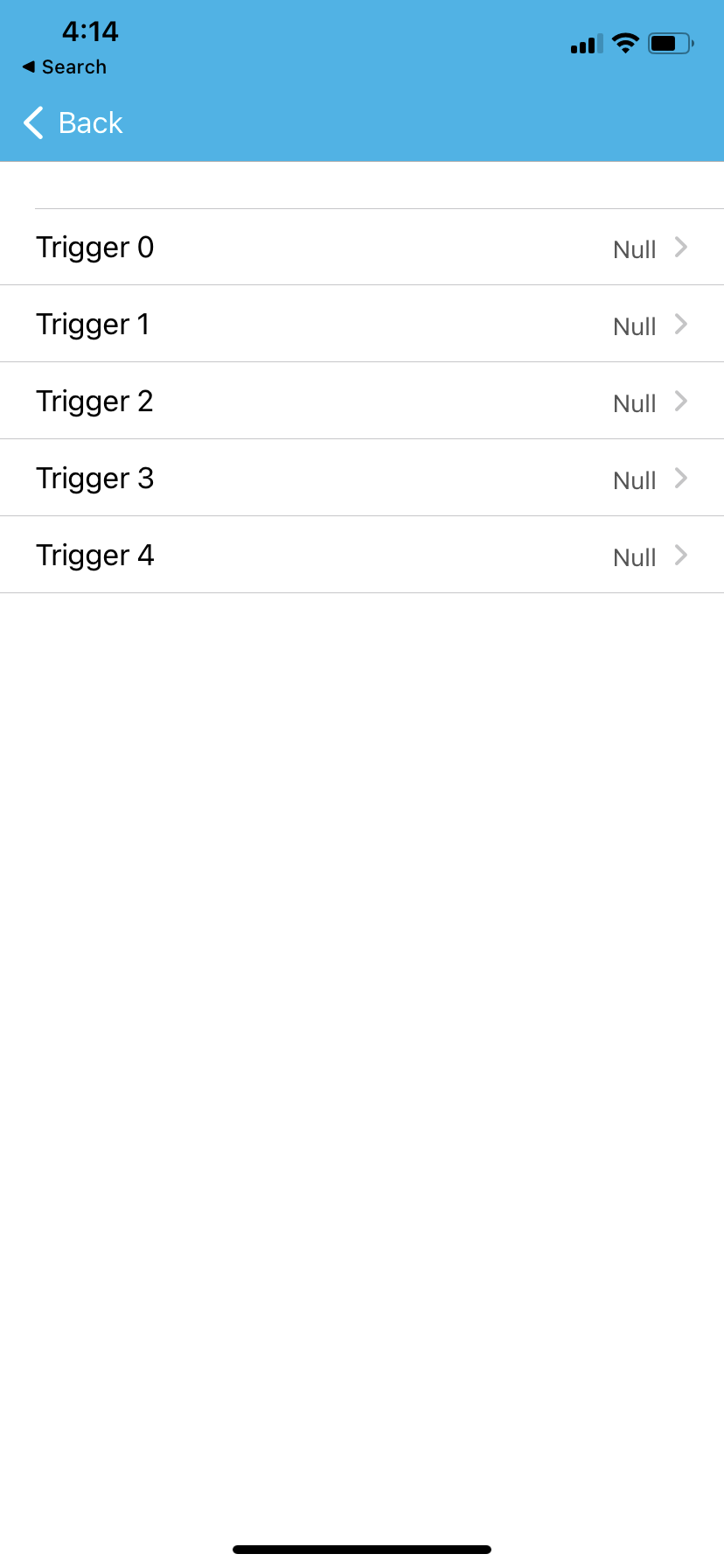 8 trigger list – iOS – Blue Charm Beacons
