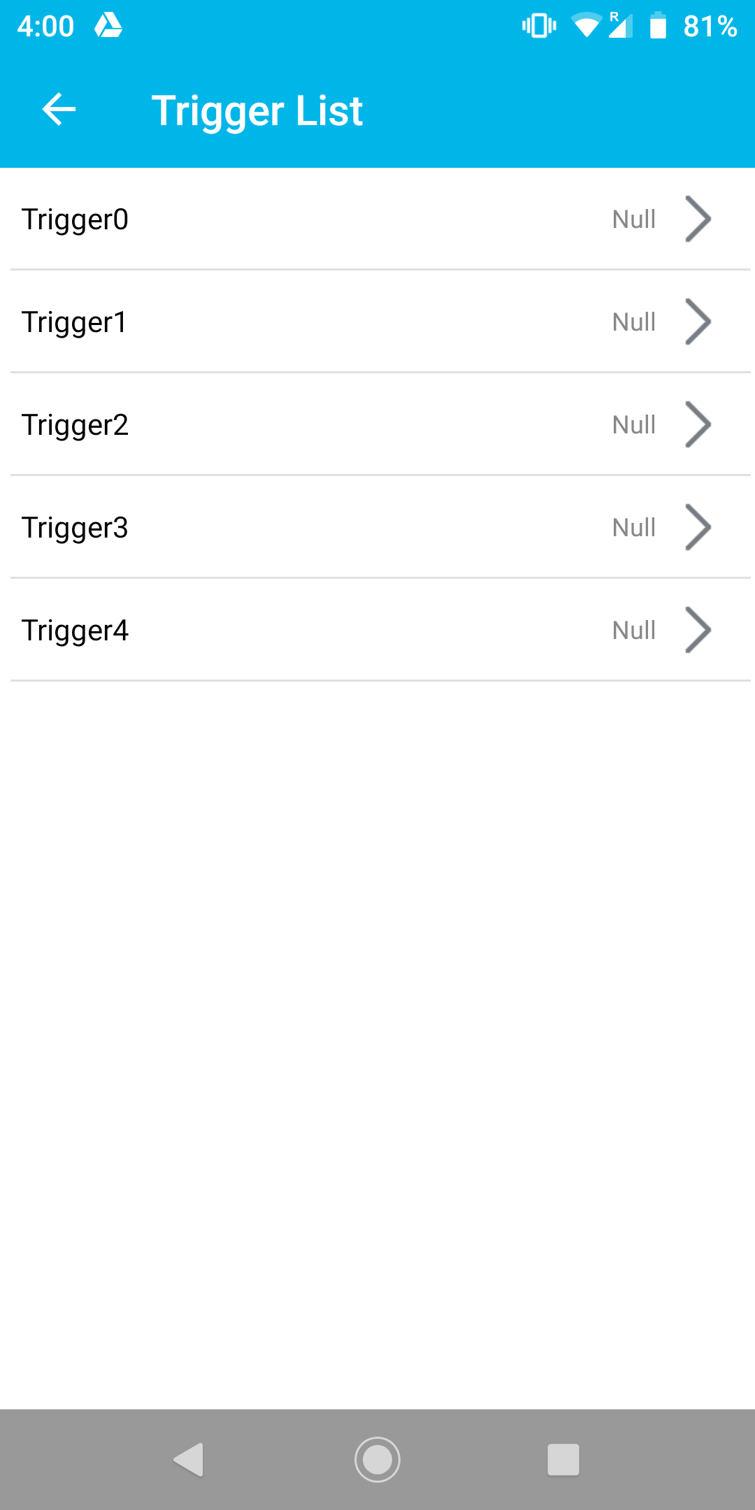 8 trigger list – Blue Charm Beacons
