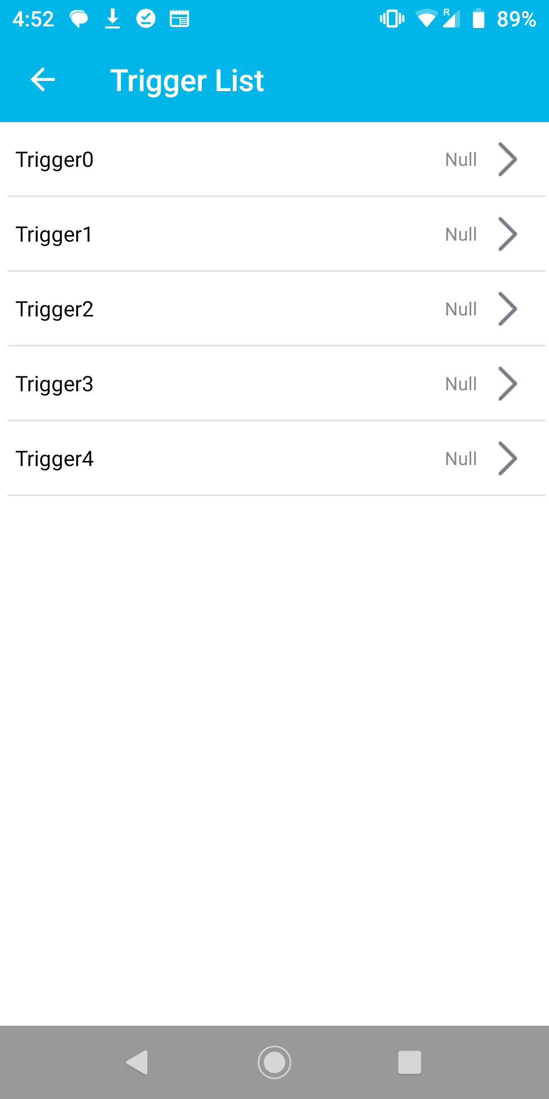 BC05 Trigger List Android – Blue Charm Beacons