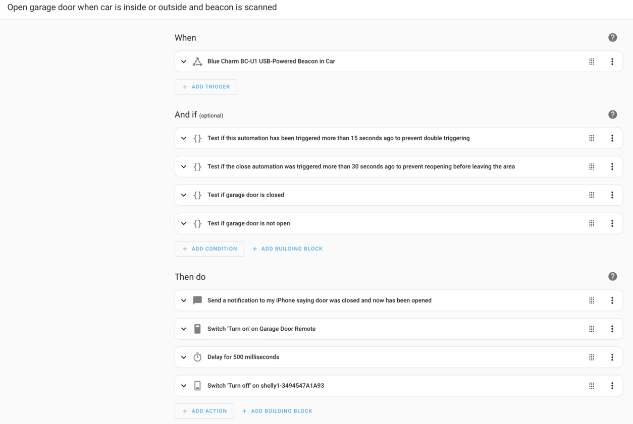 Beacon-Powered Garage Door Opener – Blue Charm Beacons