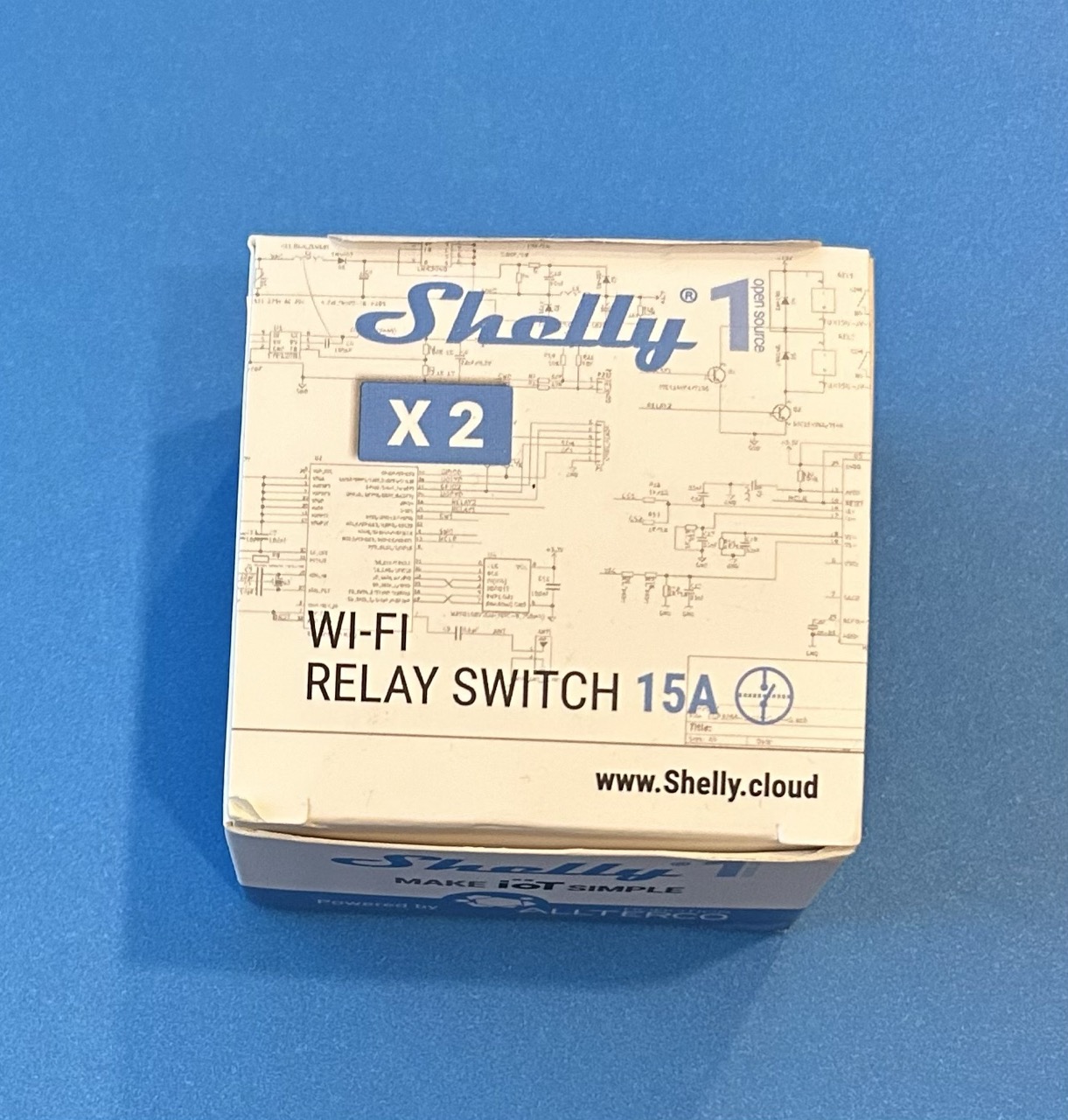 Shelly 1 relay package – Blue Charm Beacons